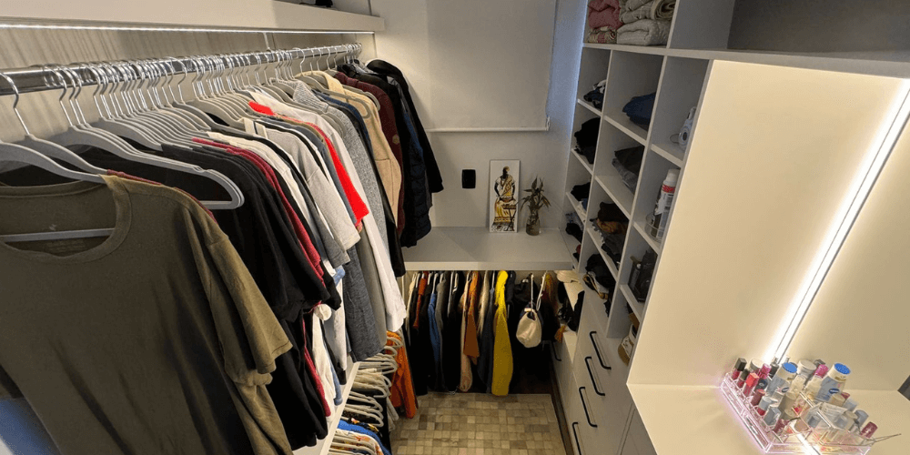 Meu closet em U: 26 DETALHES que planejei no projeto - Decoração ...